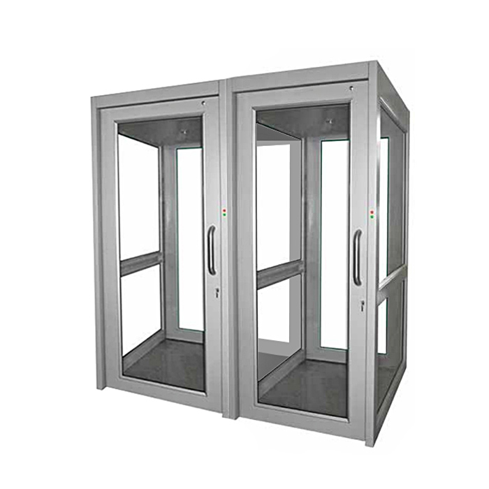 Automatic Man-Trap Security Cubicle - TURNSTILES.us