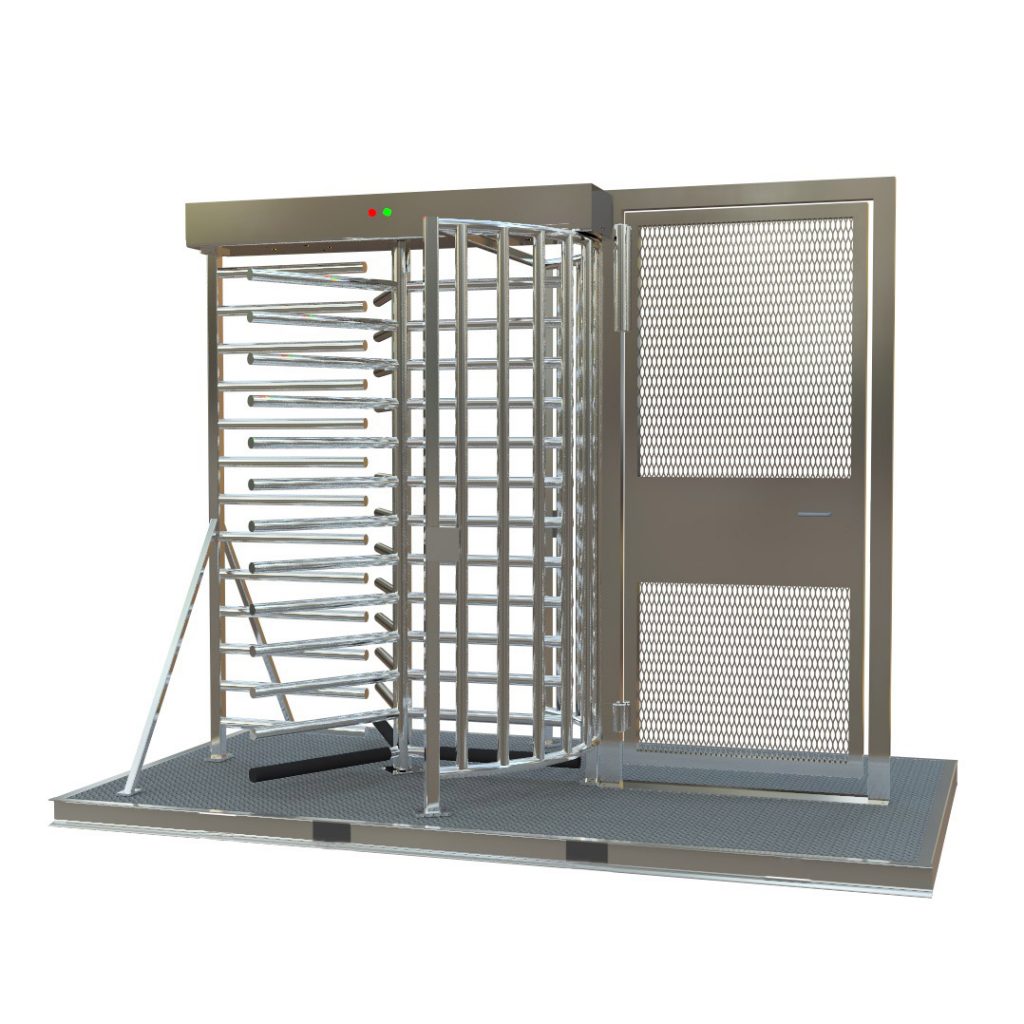 HS400 Series Single Full Height Turnstile - TURNSTILES.us