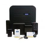 Gooseneck Pedestal with Card Reader Mounting Box - TURNSTILES.us