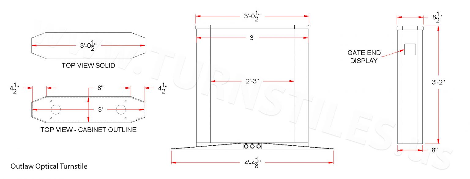 AutoCAD - TURNSTILES.us