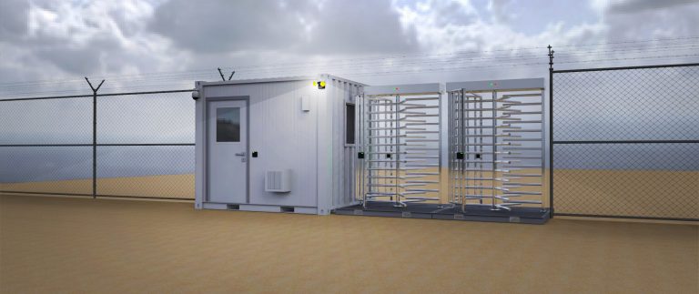 Construction Site Turnstile Rental - TURNSTILES.us