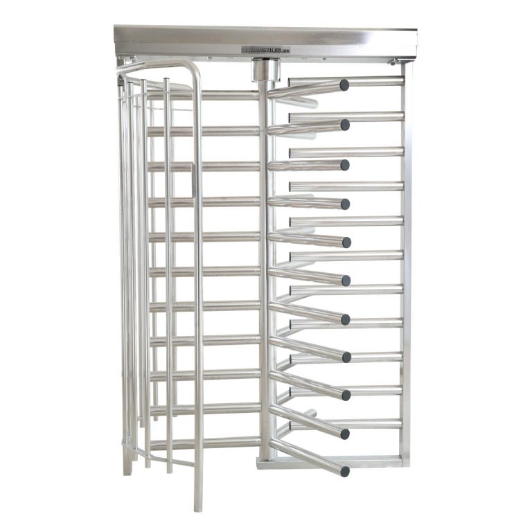 TITAN Full Height Industrial Turnstile Single (3 or 4-Arm) - TURNSTILES.us