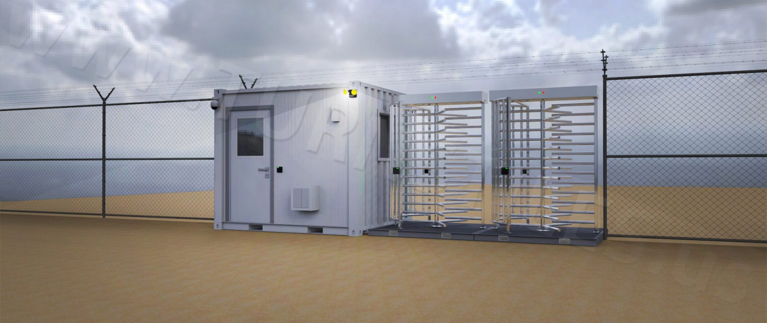 Construction Site Turnstiles - TURNSTILES.us