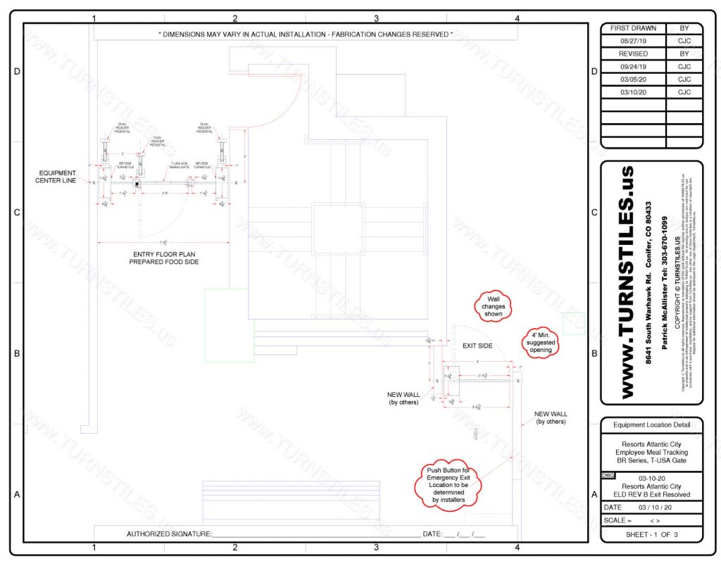 AutoCAD - TURNSTILES.us