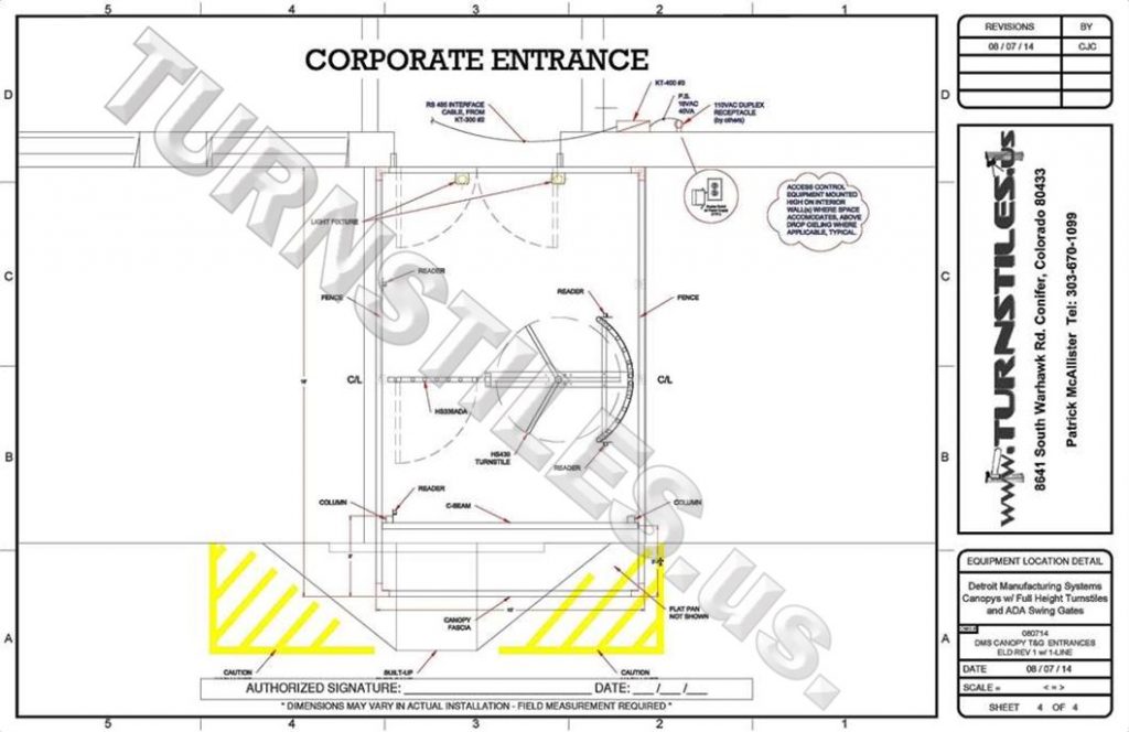 AutoCAD - TURNSTILES.us