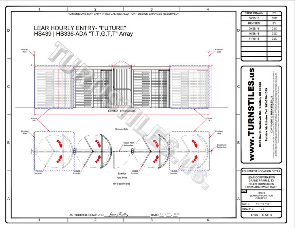 AutoCAD - TURNSTILES.us