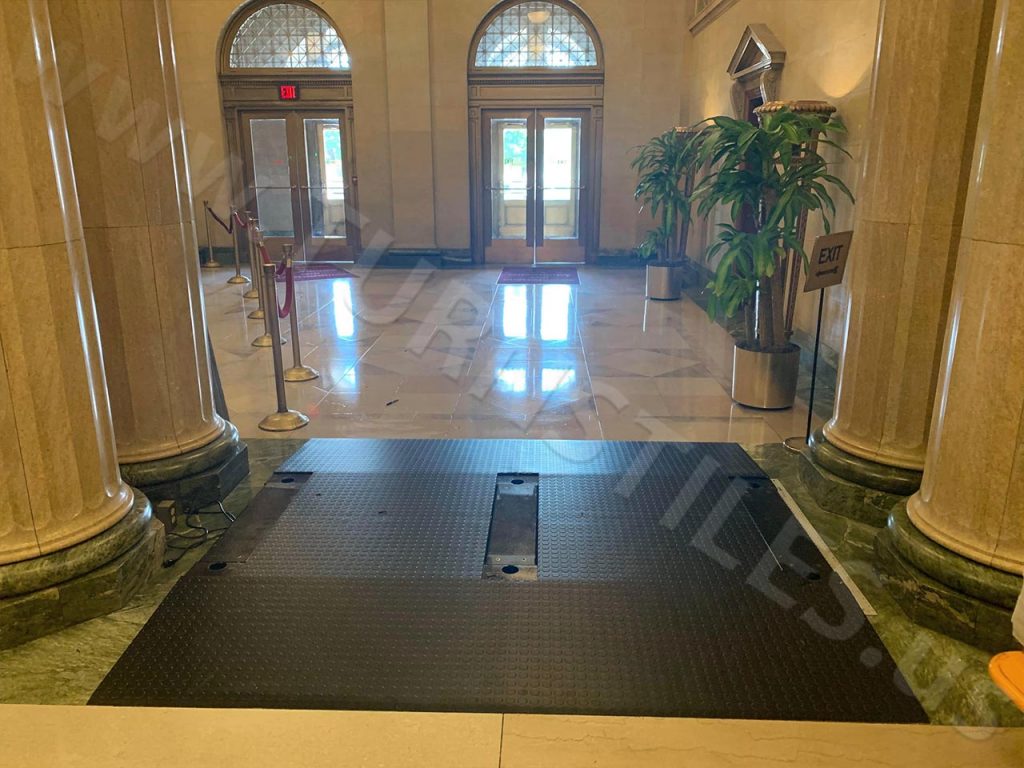 OPTIC-BASE Optical Lane Mounting Platform - TURNSTILES.us