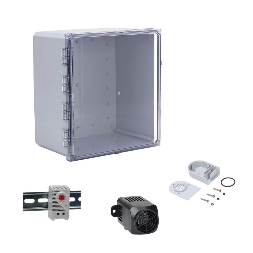 CLEARbox Kit Temperature Controlled Polycarbonate Enclosure - TURNSTILES.us