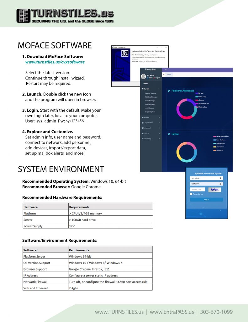 CVX021 Software - TURNSTILES.us