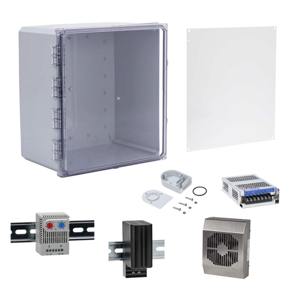 CLEARbox Kit Temperature Controlled Polycarbonate Enclosure - TURNSTILES.us