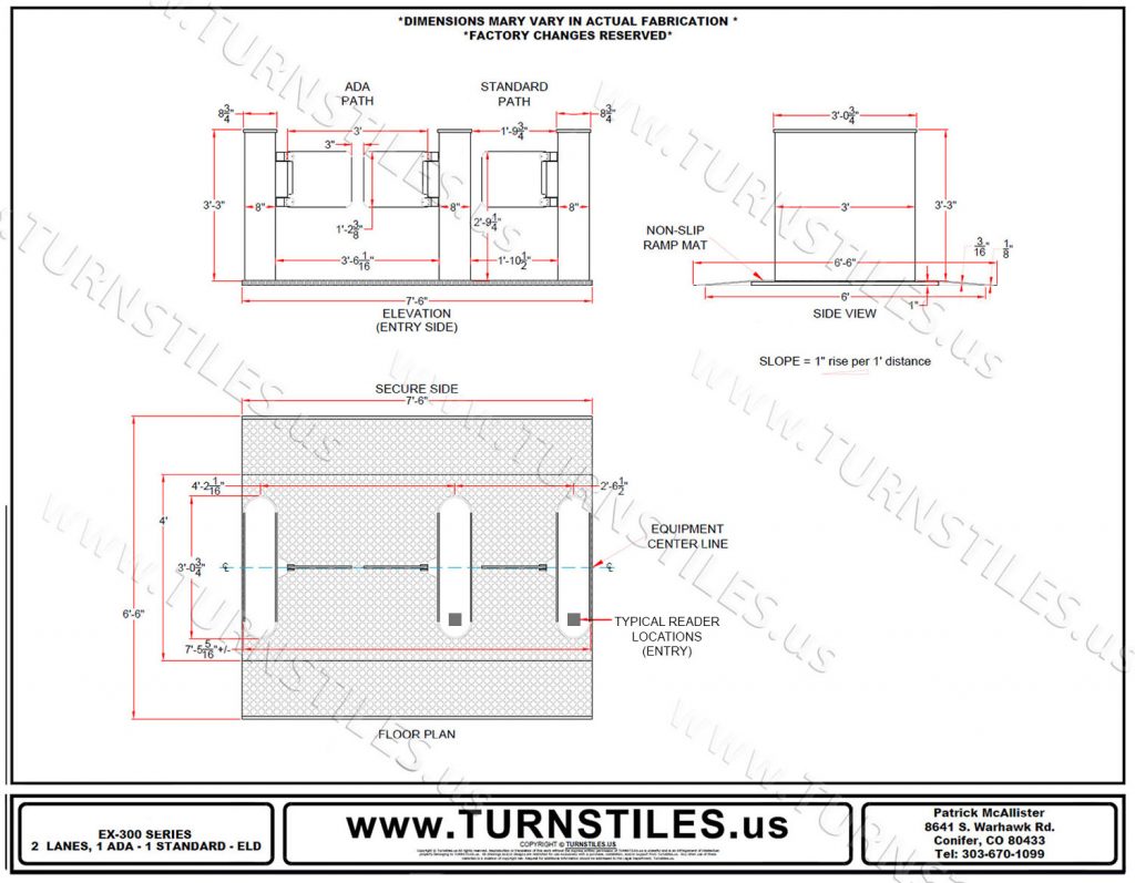 AutoCAD - TURNSTILES.us