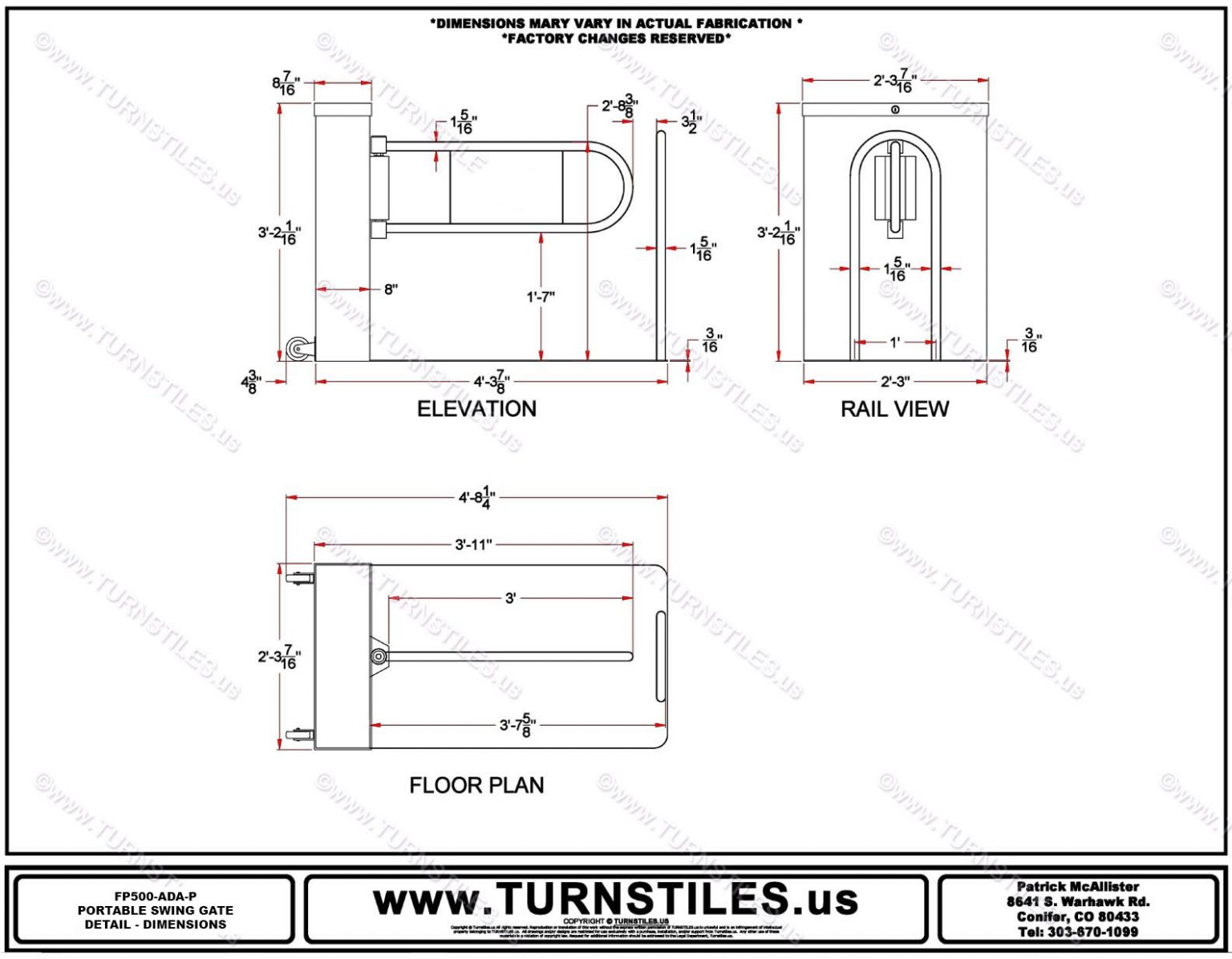 AutoCAD - TURNSTILES.us