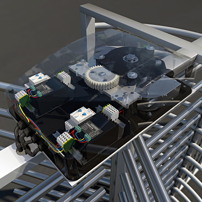 Control Head Unit for Full Height Turnstiles - TURNSTILES.us