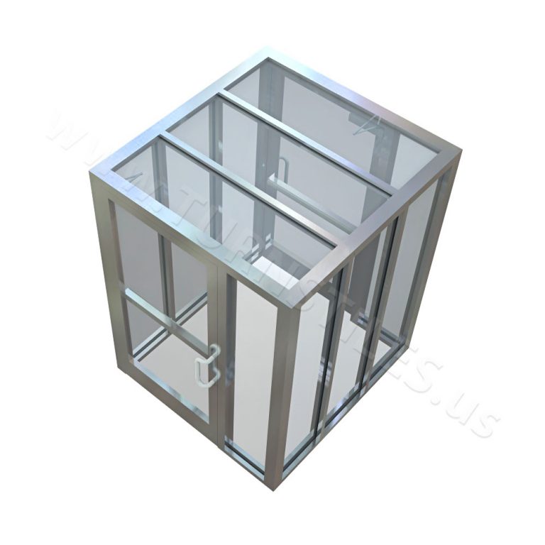 EntraBOX GSC1319 Turnstile and Mantrap Security Entrance (2-Turnstiles ...