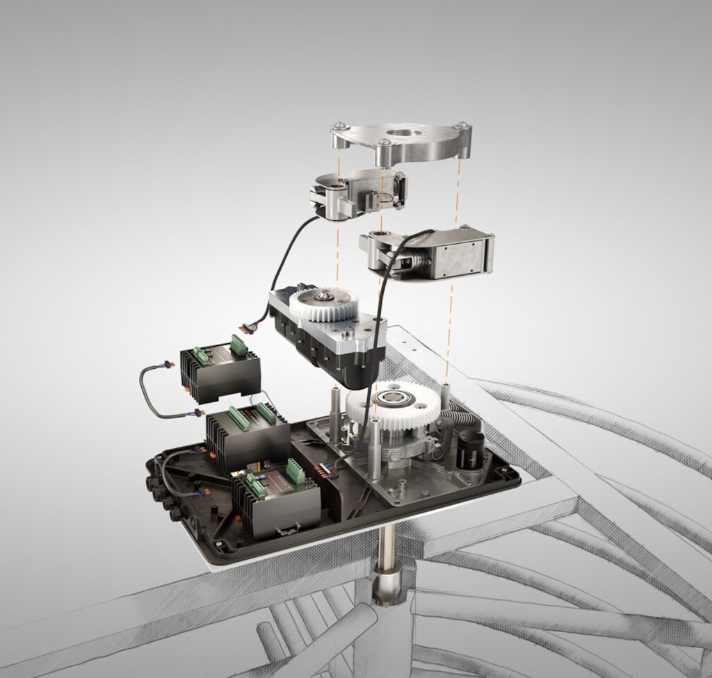 Modular Turnstile Control Head - Full Assembly - TURNSTILES.us