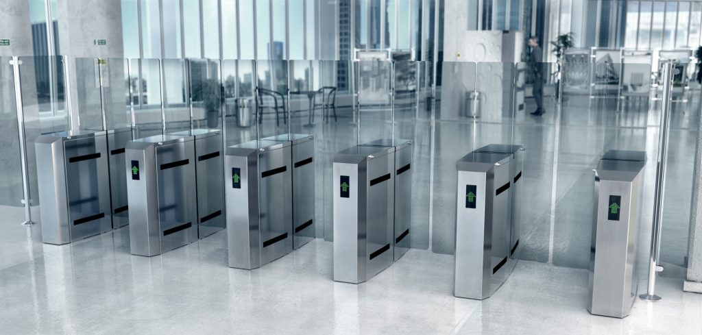 GT Series High Glass Optical Speed Gate - TURNSTILES.us