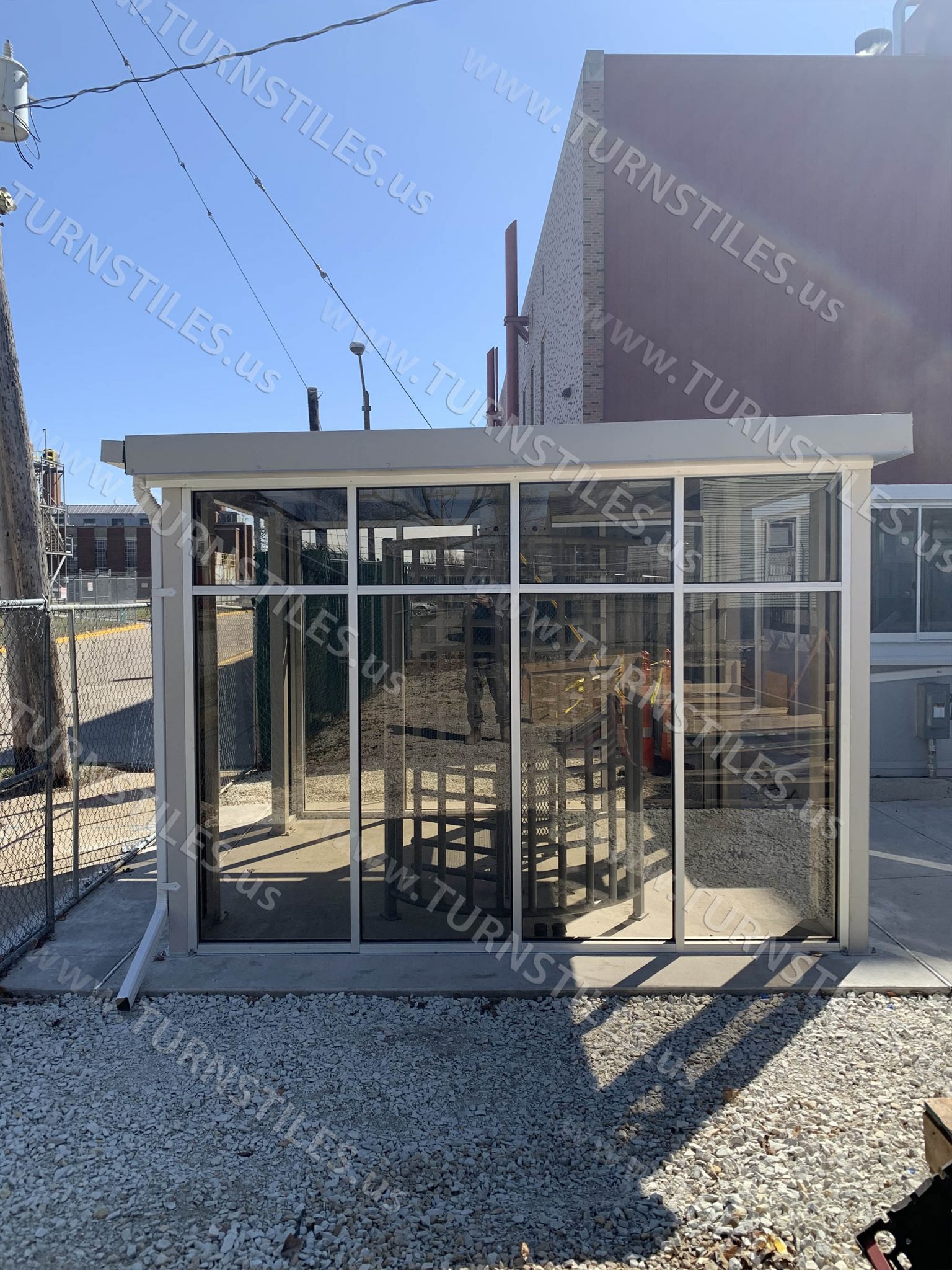 EntraBOX EGC Enclosed Glass Canopy - TURNSTILES.us