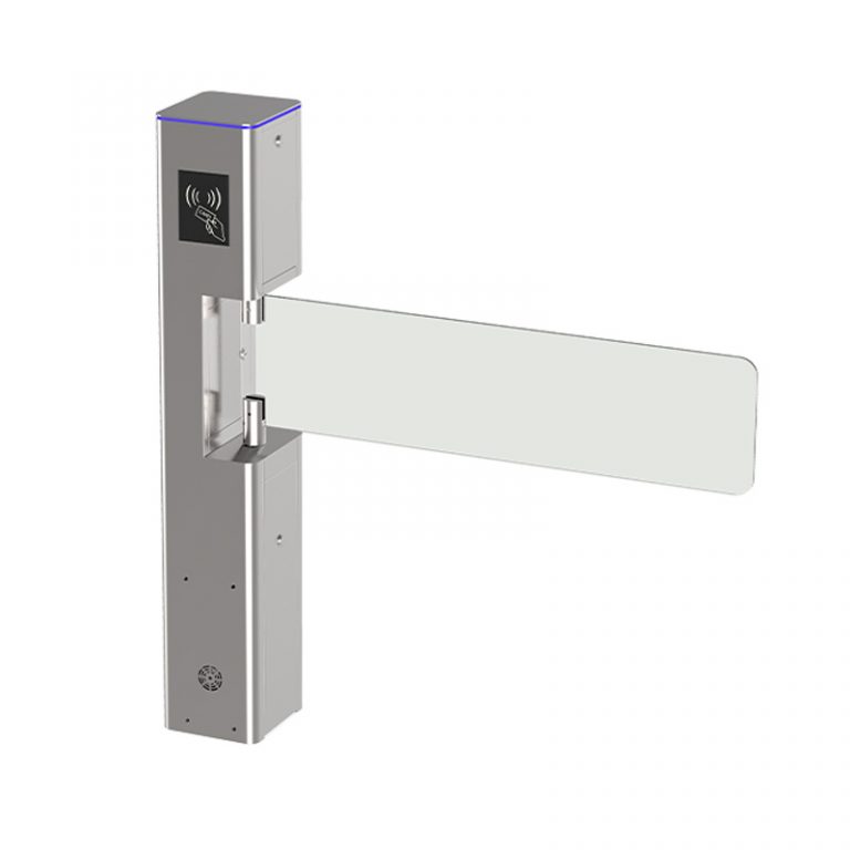 dTower Optical Swing Gate for Small Spaces - TURNSTILES.us
