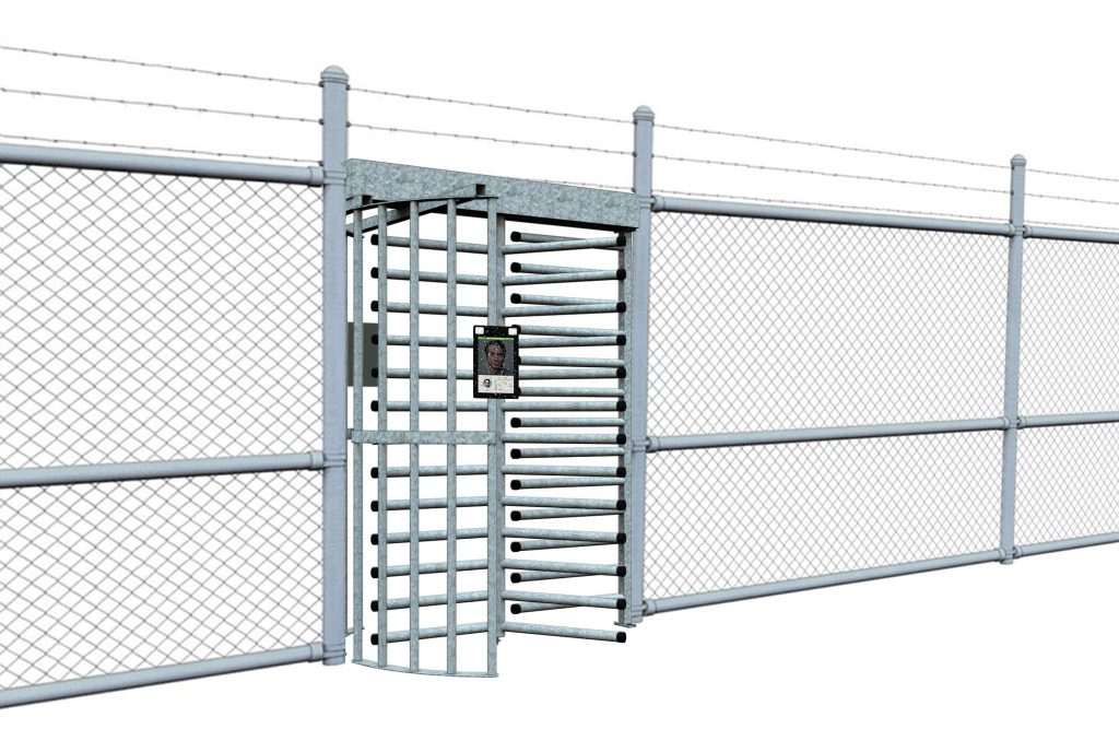HS400 Series Single Full Height Turnstile - TURNSTILES.us