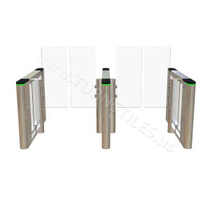 OTSG9000 Optical Turnstile Swing Gates - TURNSTILES.us