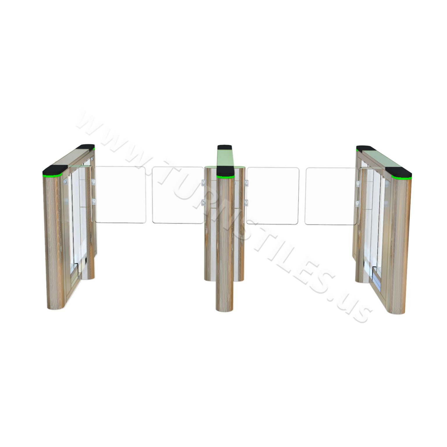 OTSG9000 Optical Turnstile Swing Gates - TURNSTILES.us