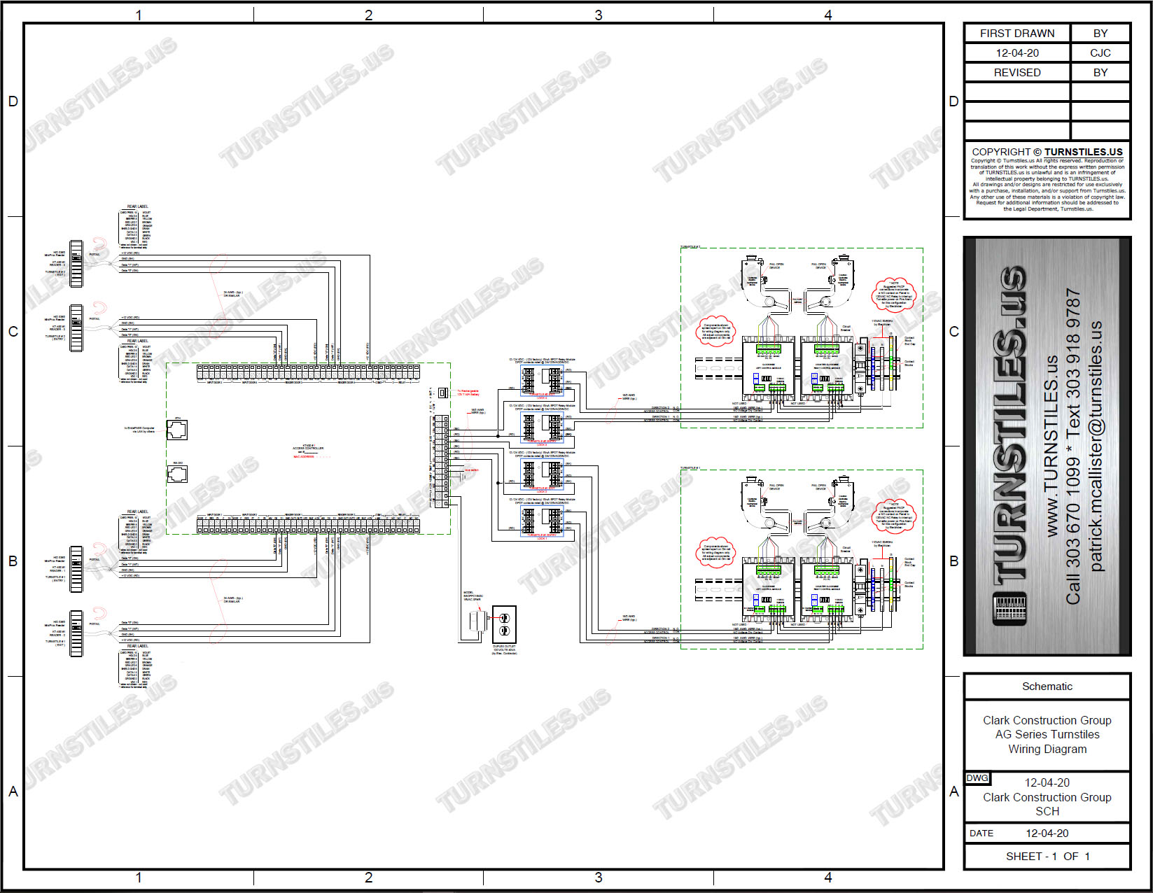 AutoCAD - TURNSTILES.us