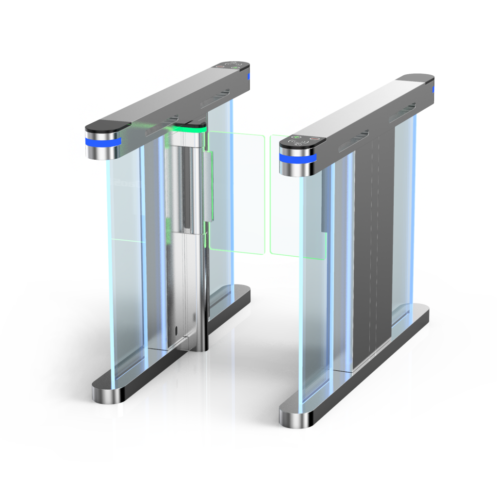 GT Series High Glass Optical Speed Gate - TURNSTILES.us