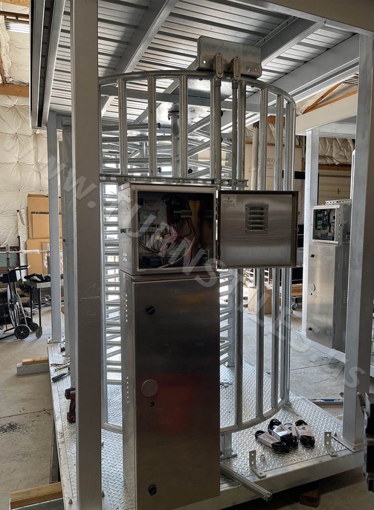 SolaTurn Solar Powered Portable Turnstile - TURNSTILES.us