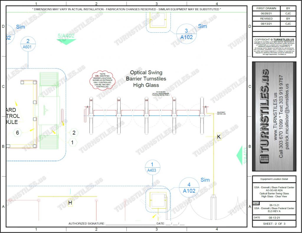 Emmett J. Bean Building w/Dawson GSA - Indianapolis, IN - TURNSTILES.us