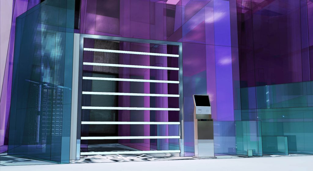 Holographic Entrances - Hologram 3D Display Security Turnstiles ...
