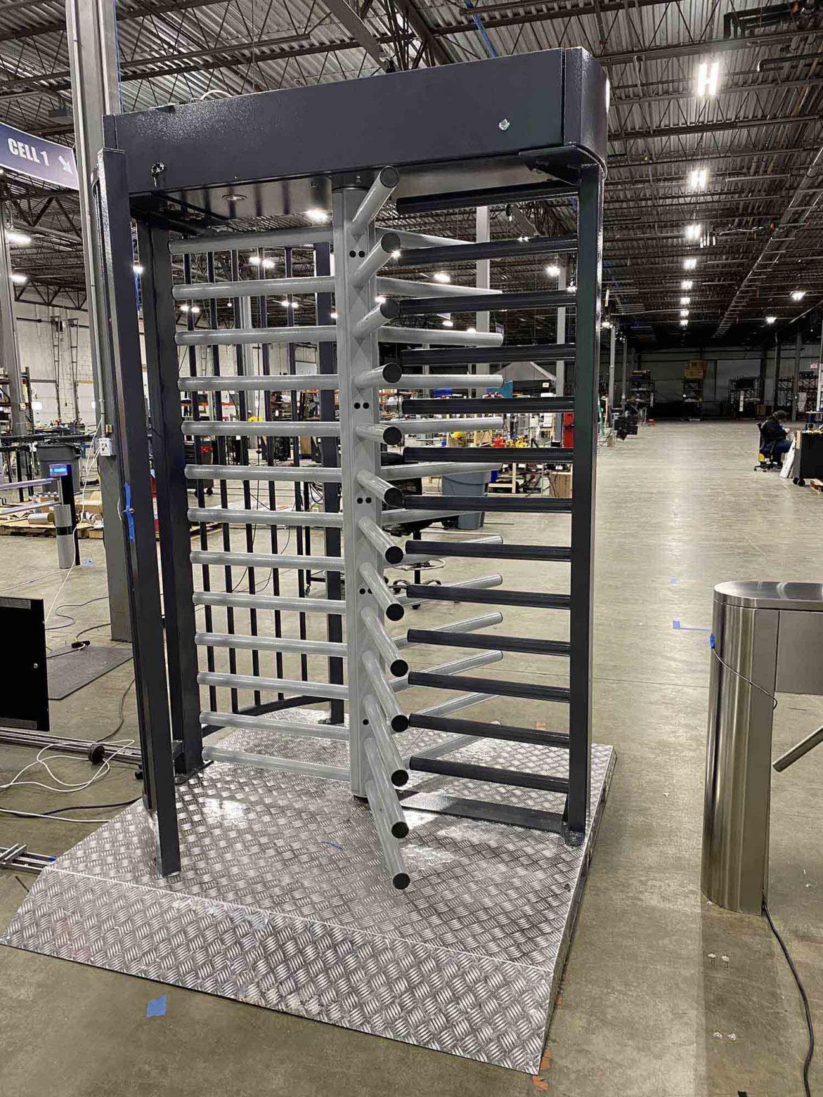 Construction Site Turnstile Rental - TURNSTILES.us