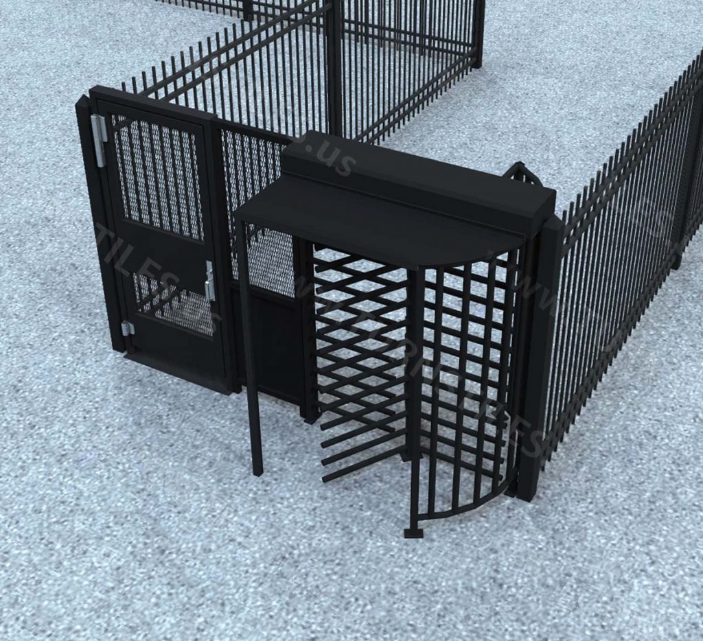 Anti-Climb Over Shield - TURNSTILES.us