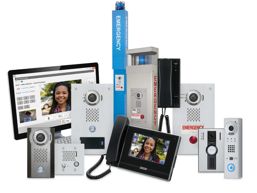 IX Series Audio & Video Intercom - Master Station & Optional Door Units ...