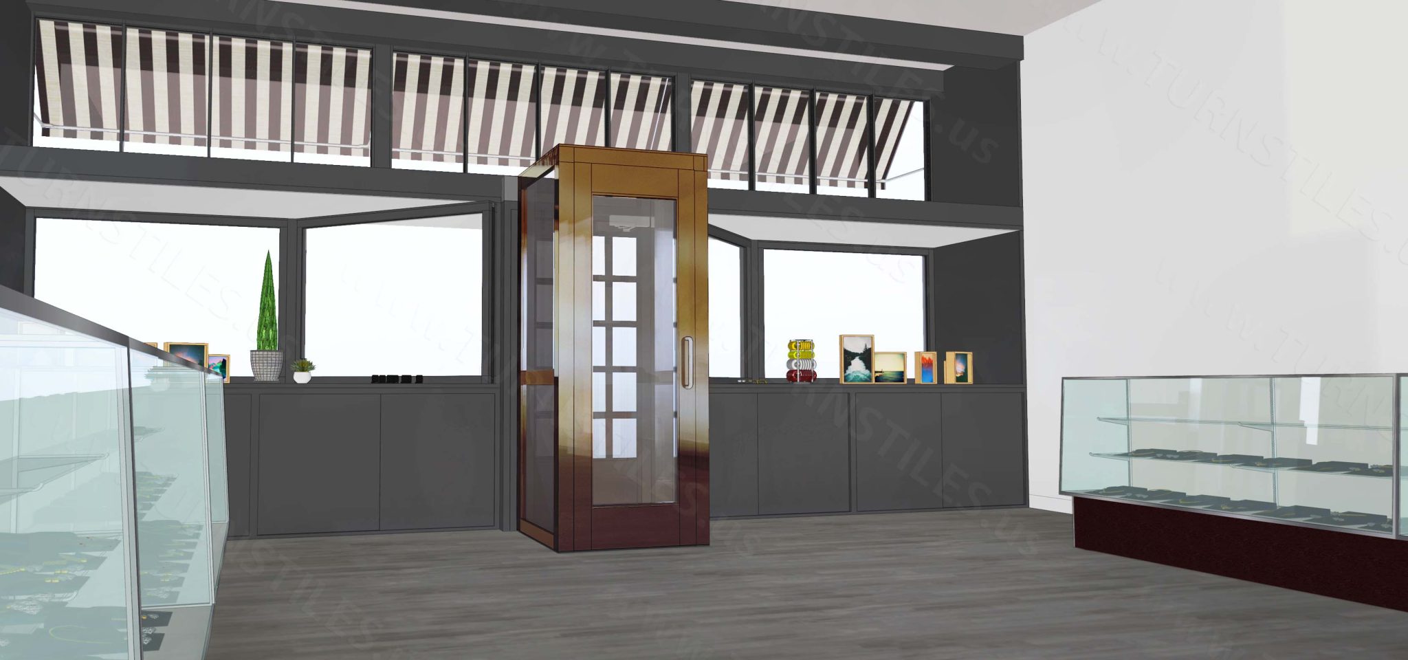 Jewelry Store Mantrap Entrance - TURNSTILES.us