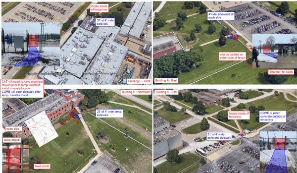 Caterpillar w/CORE - Mossville, IL - TURNSTILES.us