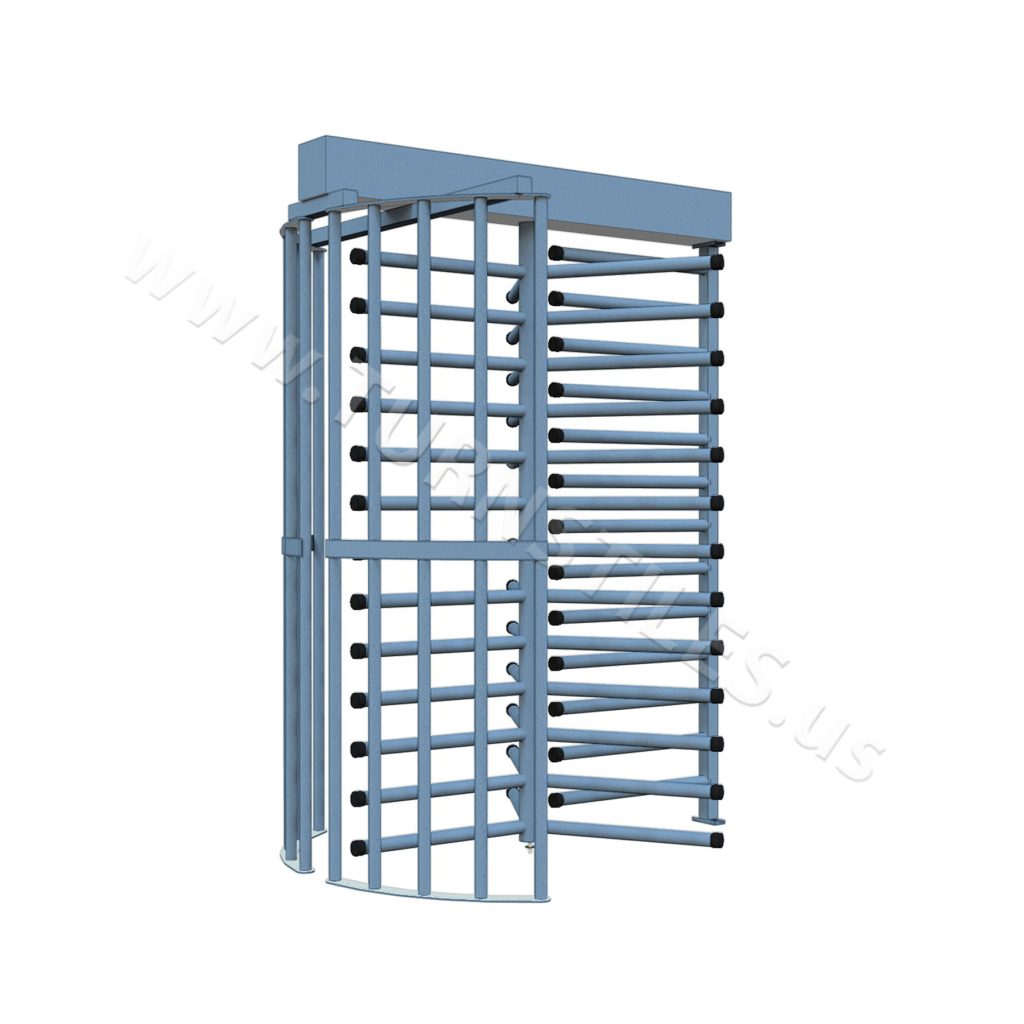 HS400 Series Single Full Height Turnstile - TURNSTILES.us