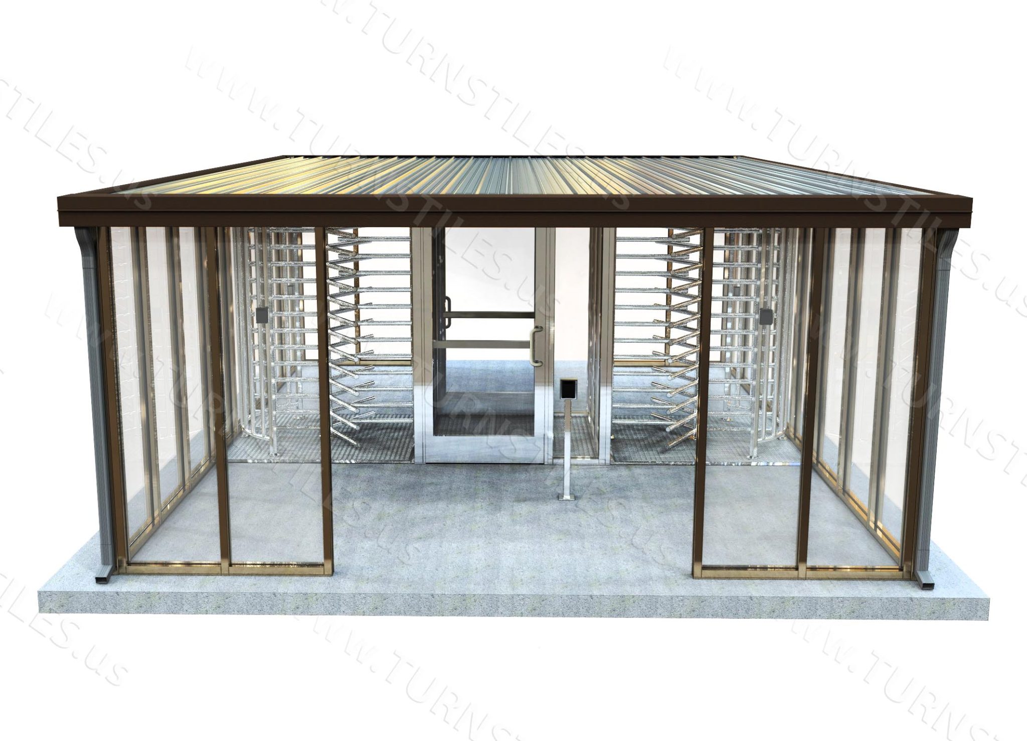 Heated Turnstile Base Plate - TURNSTILES.us