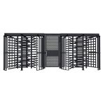 Gooseneck Pedestal with Card Reader Mounting Box - TURNSTILES.us