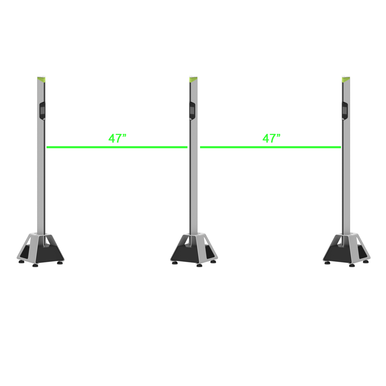 FMD2 Ferrous Metal Detector (3-Zone) Smart Phone and Weapons Detection ...
