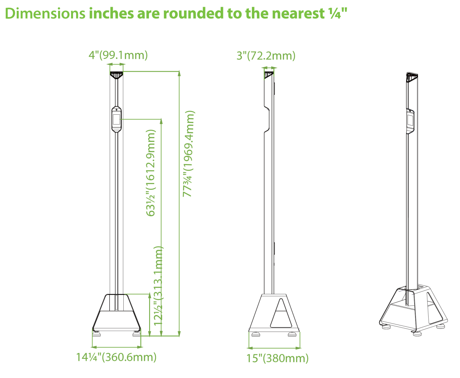 FMD2 Ferrous Metal Detector (3-Zone) Smart Phone and Weapons Detection ...