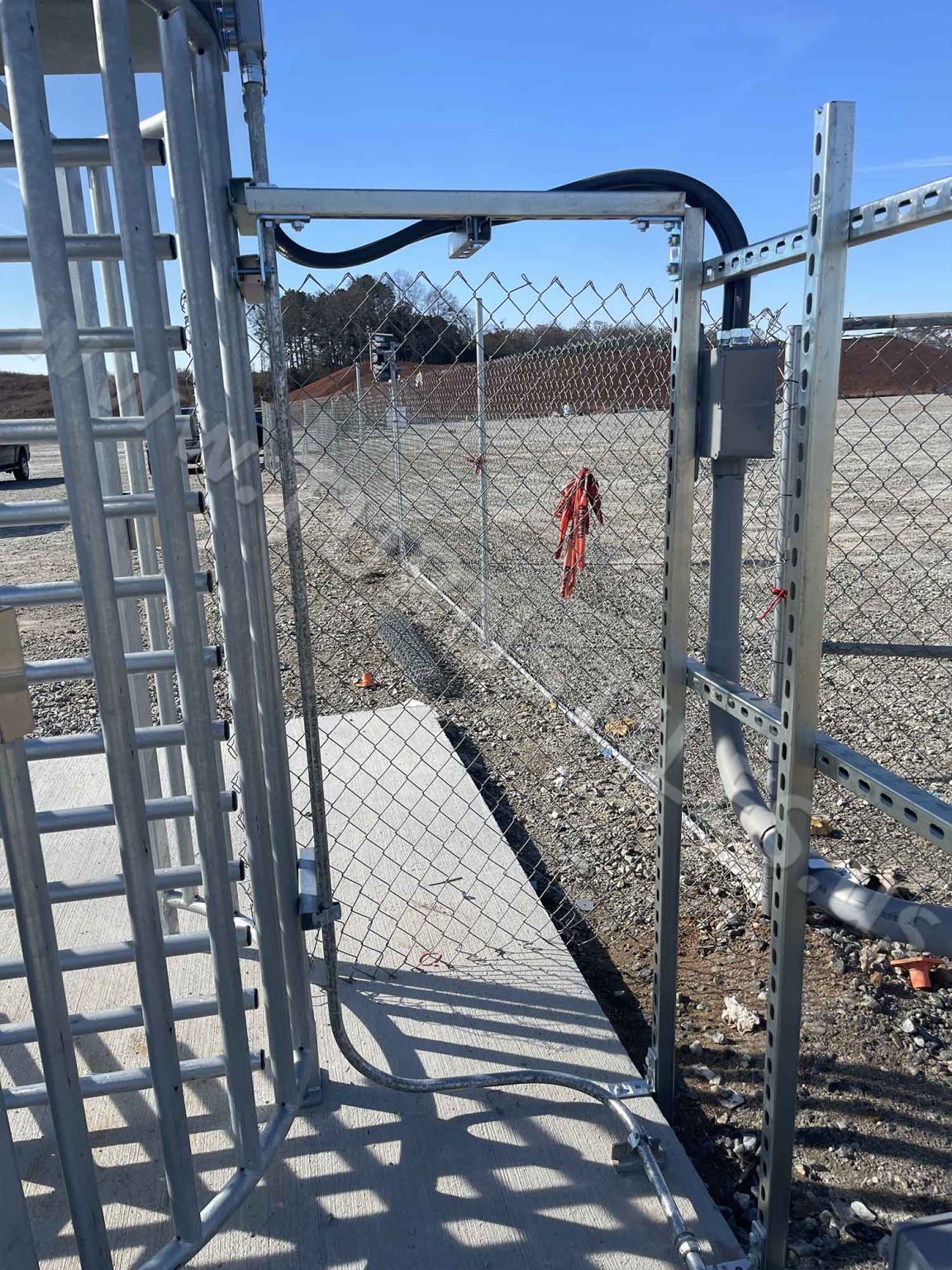 Three Full-Height Turnstiles and ADA Gate with Access Control - Used ...