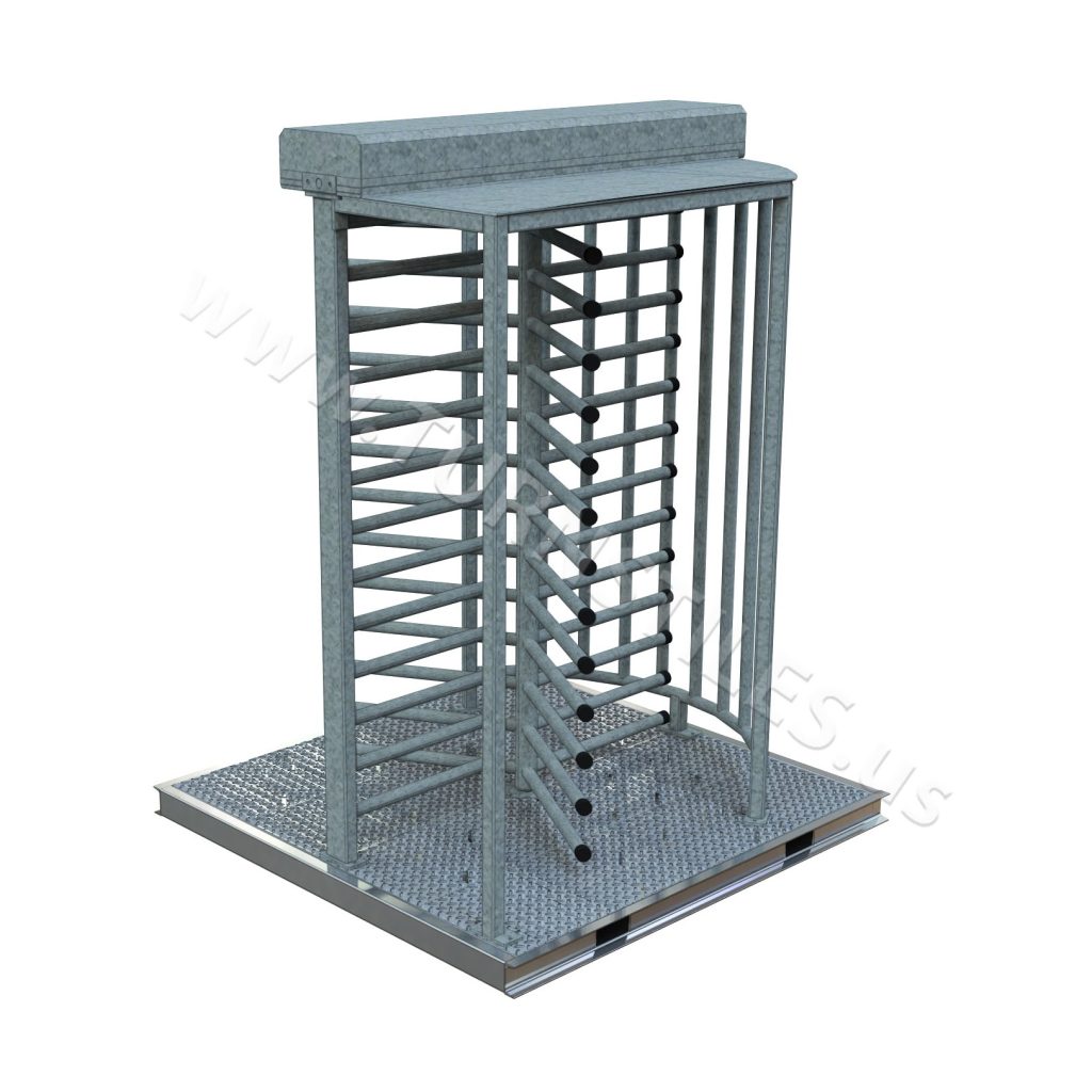 Anti-Climb Over Shield - TURNSTILES.us