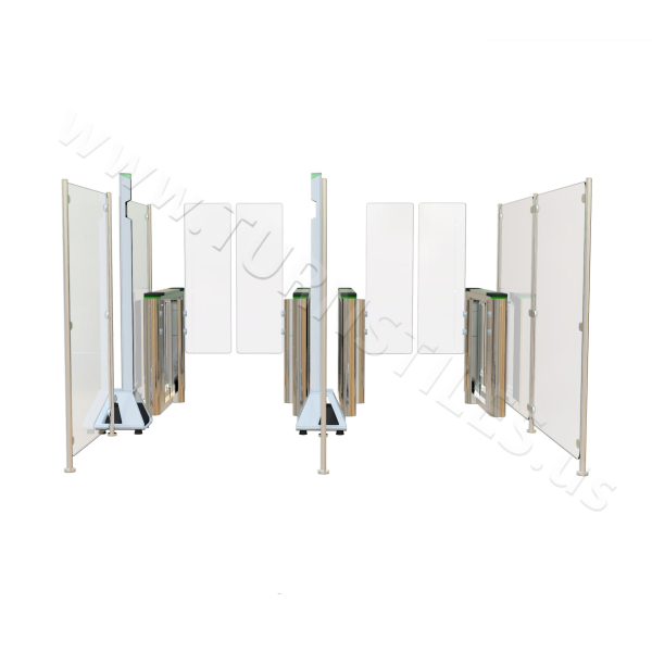 FMD2B Weapons Detection Turnstile Entrances - TURNSTILES.us