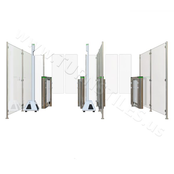 FMD2B Weapons Detection Turnstile Entrances - TURNSTILES.us