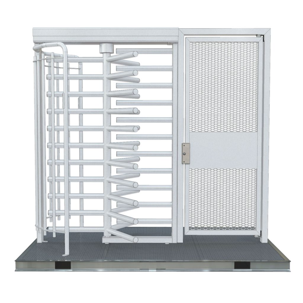 TITAN-PSG Portable Single Turnstile and Gate - TURNSTILES.us