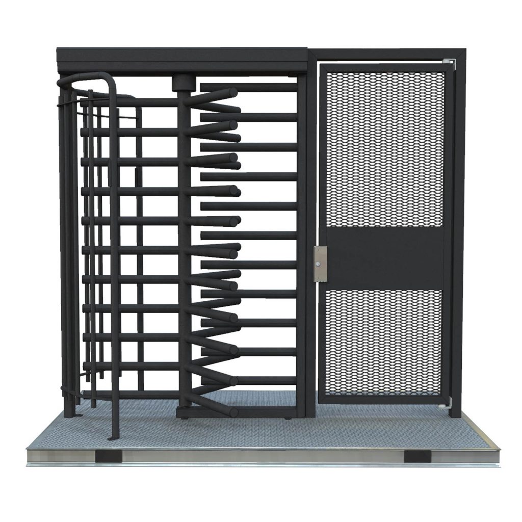 TITAN-PSG Portable Single Turnstile and Gate - TURNSTILES.us