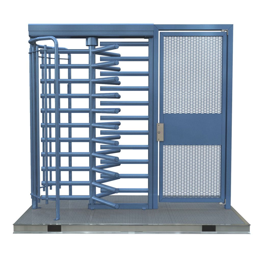 TITAN-PSG Portable Single Turnstile and Gate - TURNSTILES.us
