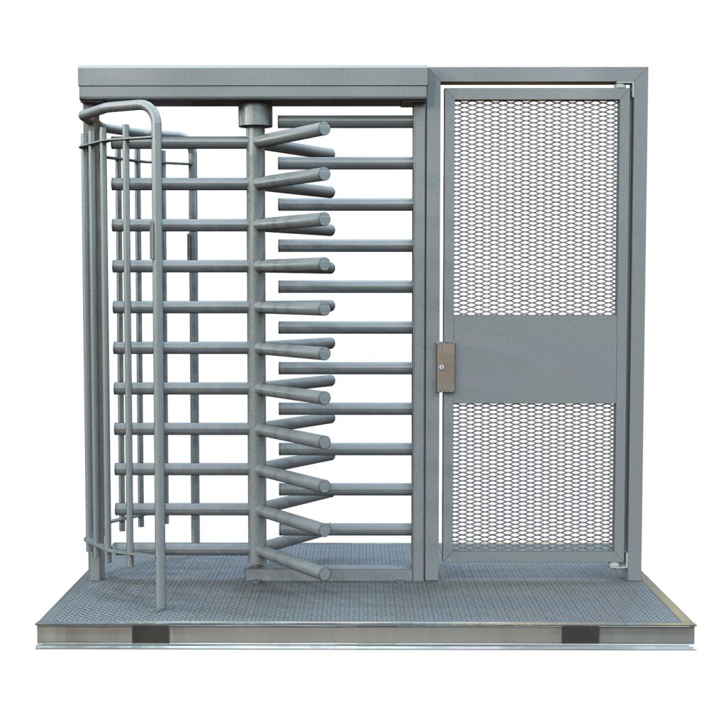 TITAN-PSG Portable Single Turnstile and Gate - TURNSTILES.us