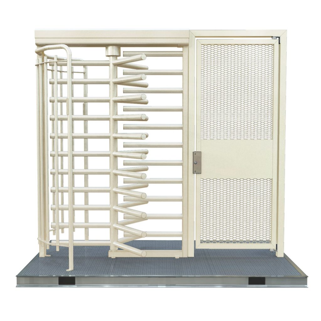 TITAN-PSG Portable Single Turnstile and Gate - TURNSTILES.us