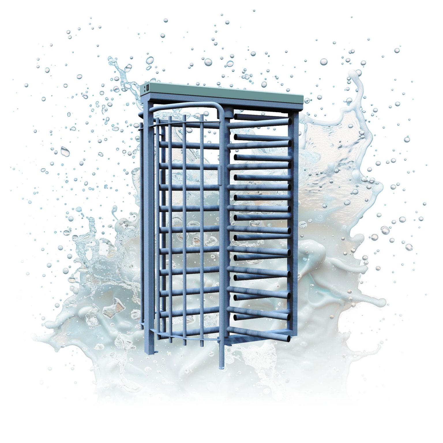Marine Grade Full Height Turnstiles - TURNSTILES.us